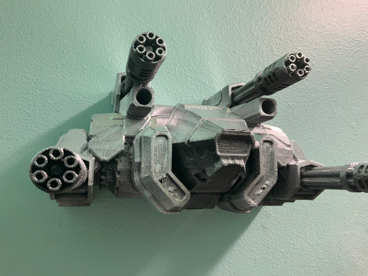 Mech Wall Hanger! Mecha Robot Headphone Stand like Vulture/Mad Cat/Dire ...